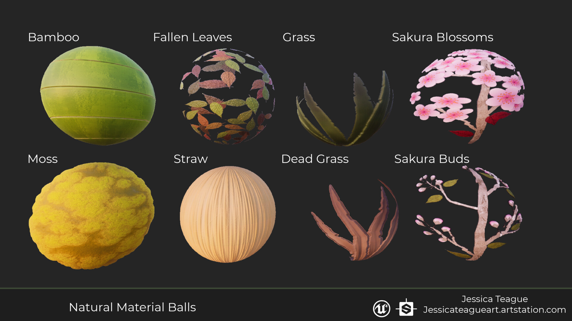 Jessica Teague - Realtime VFX Artist - Japanese Shrine in 2 Seasons ...