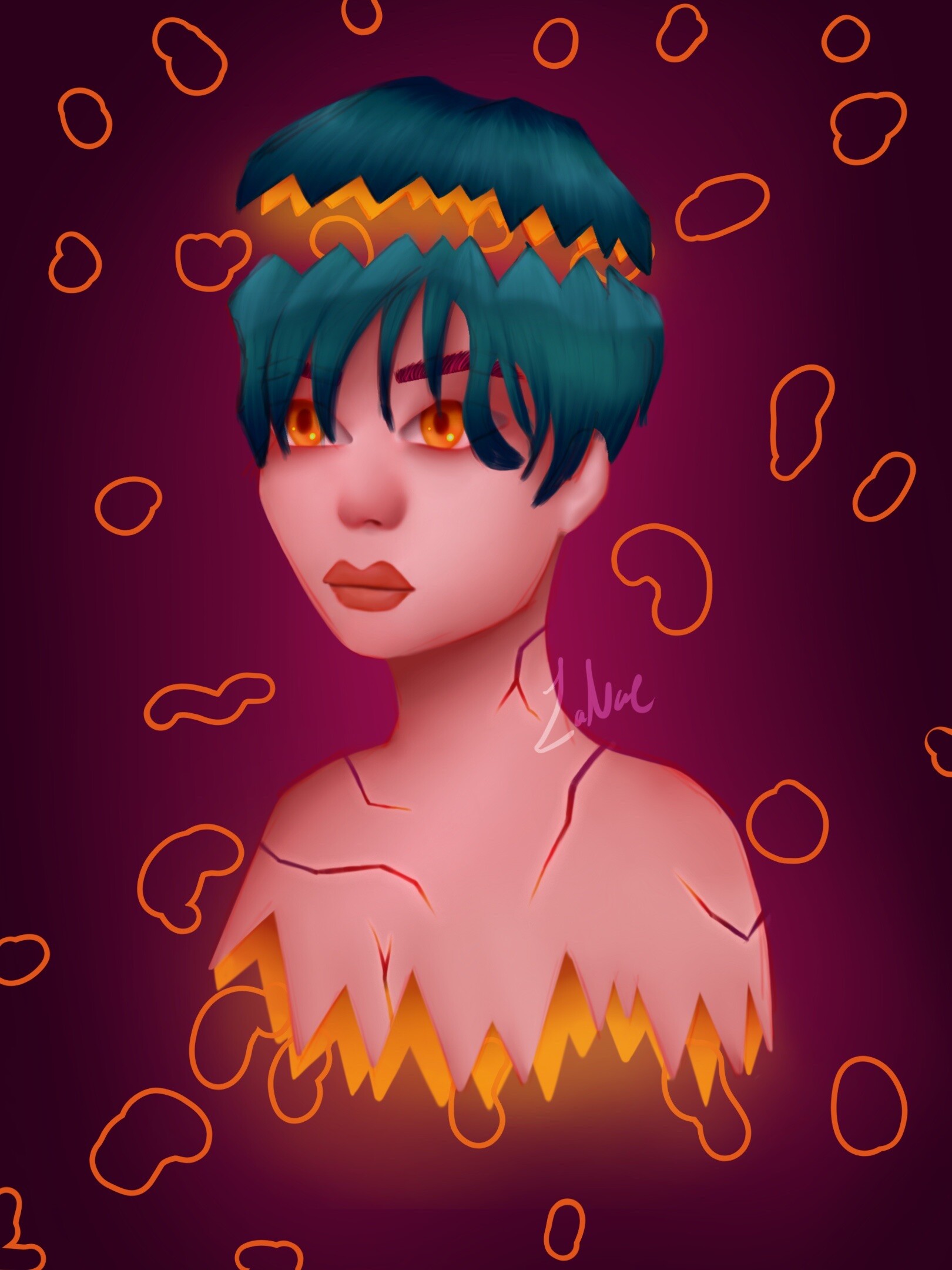 ArtStation - Half Head&Body Girl