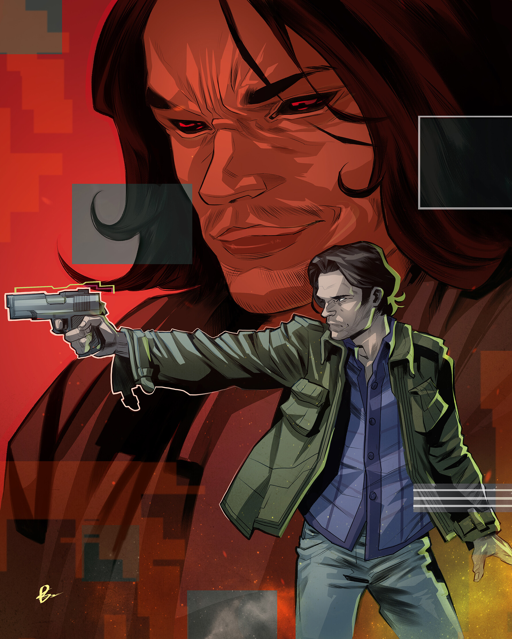 ArtStation - Supernatural - Sam Winchester