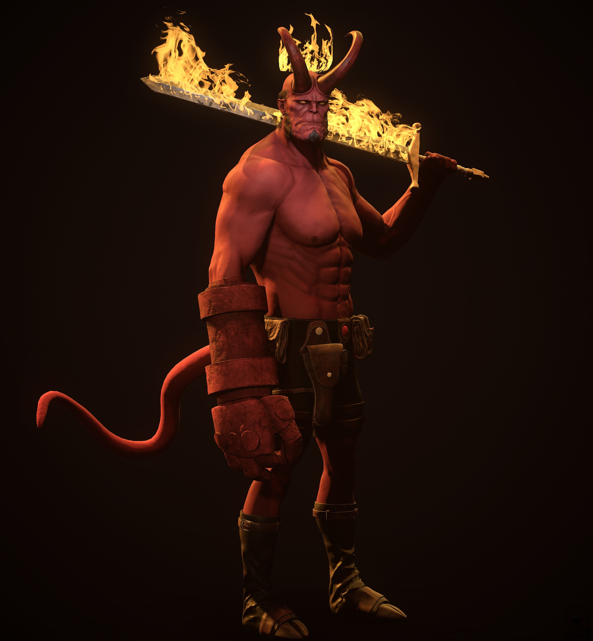 Nolan Jacobs - Hellboy Fan-Art