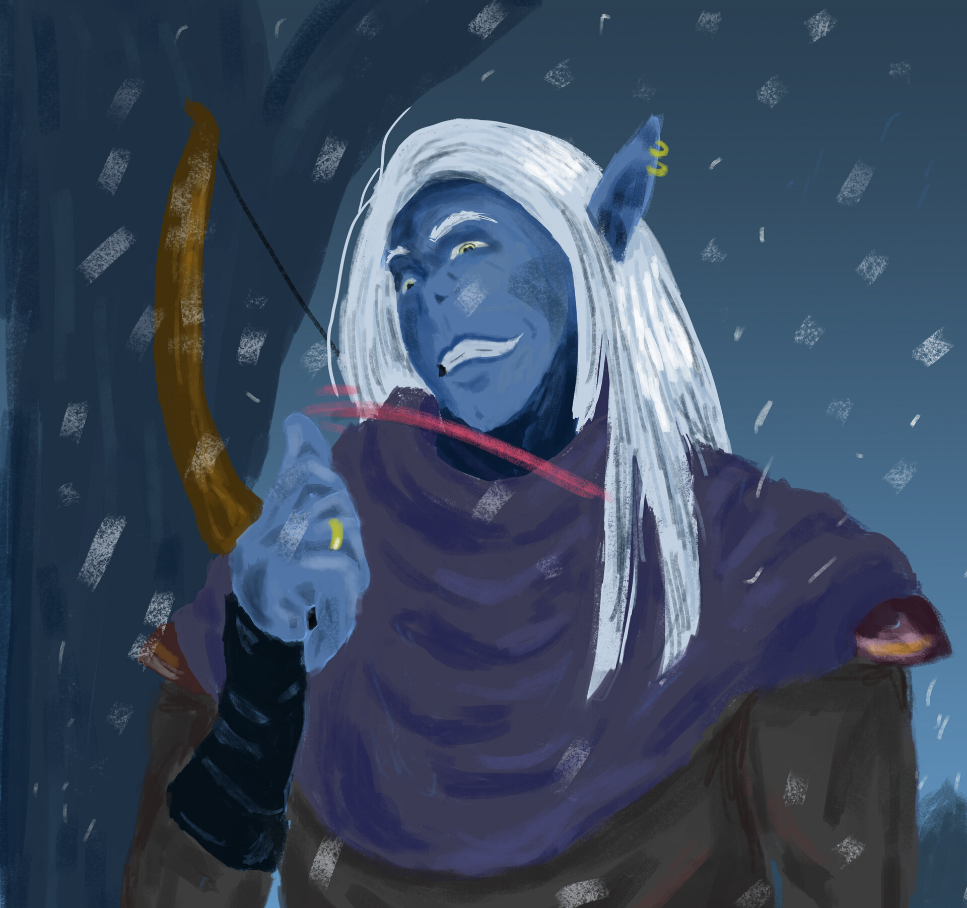 ArtStation - Snow Elf