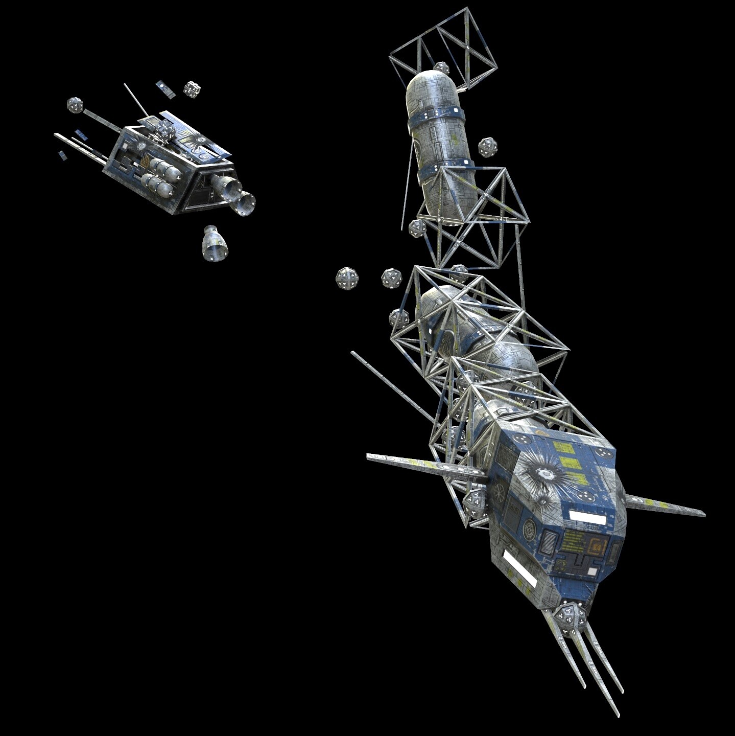 ArtStation - Space junkyard