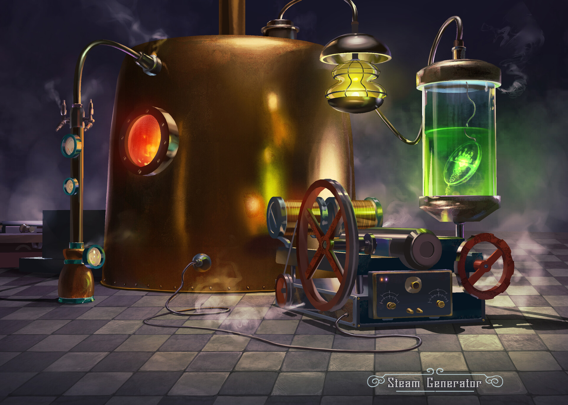 ArtStation - Steam Generator
