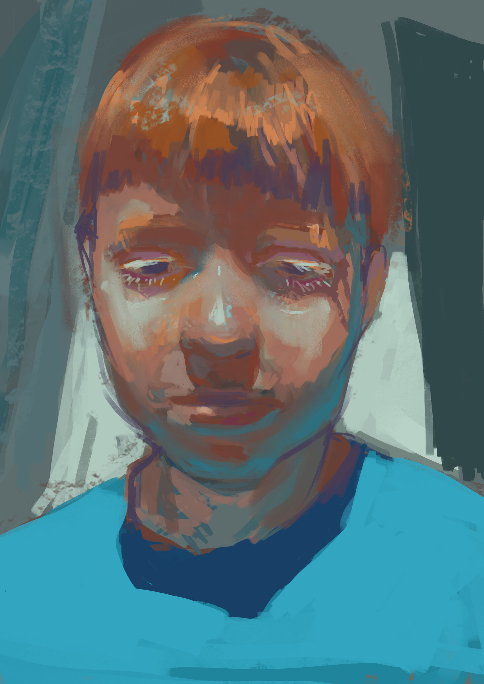 ArtStation - self portrait study