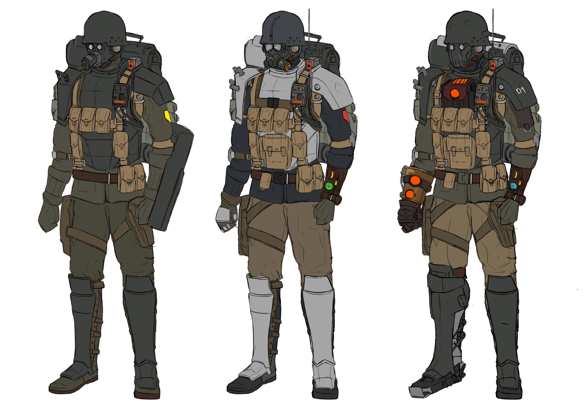 ArtStation - Special forces_Color