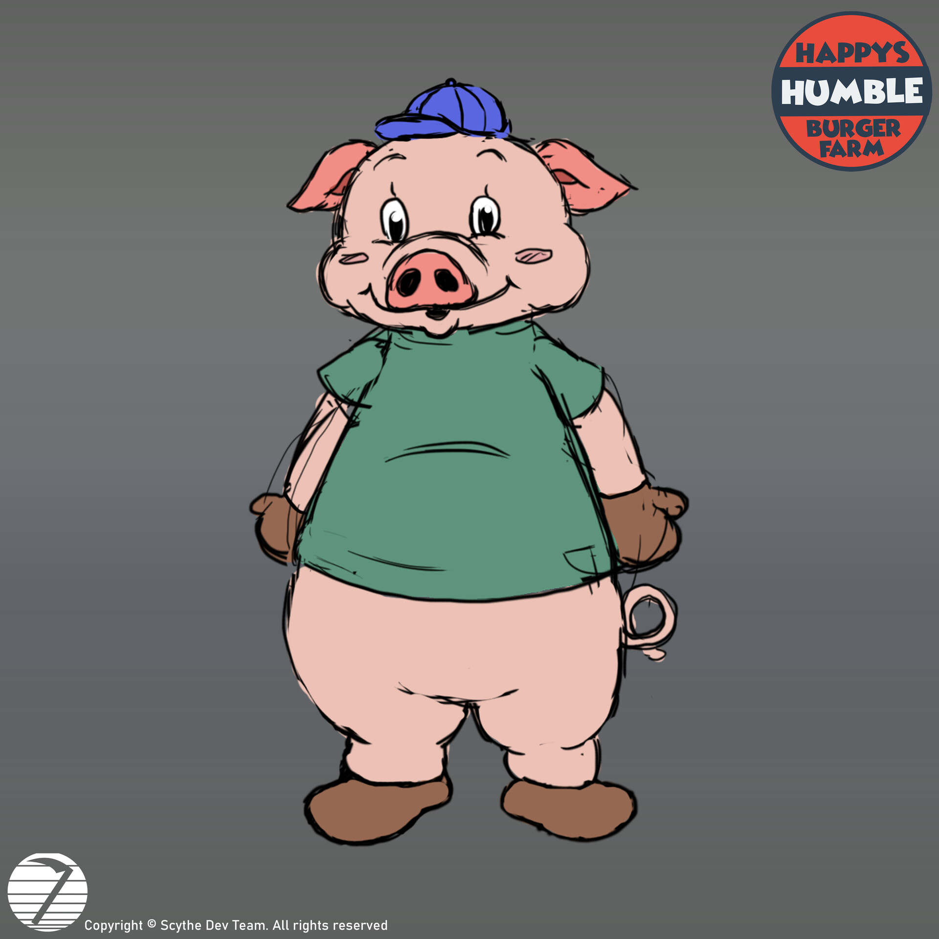 Shao Xii - Happy's Humble Burger Farm: Patrick the Portly Pig