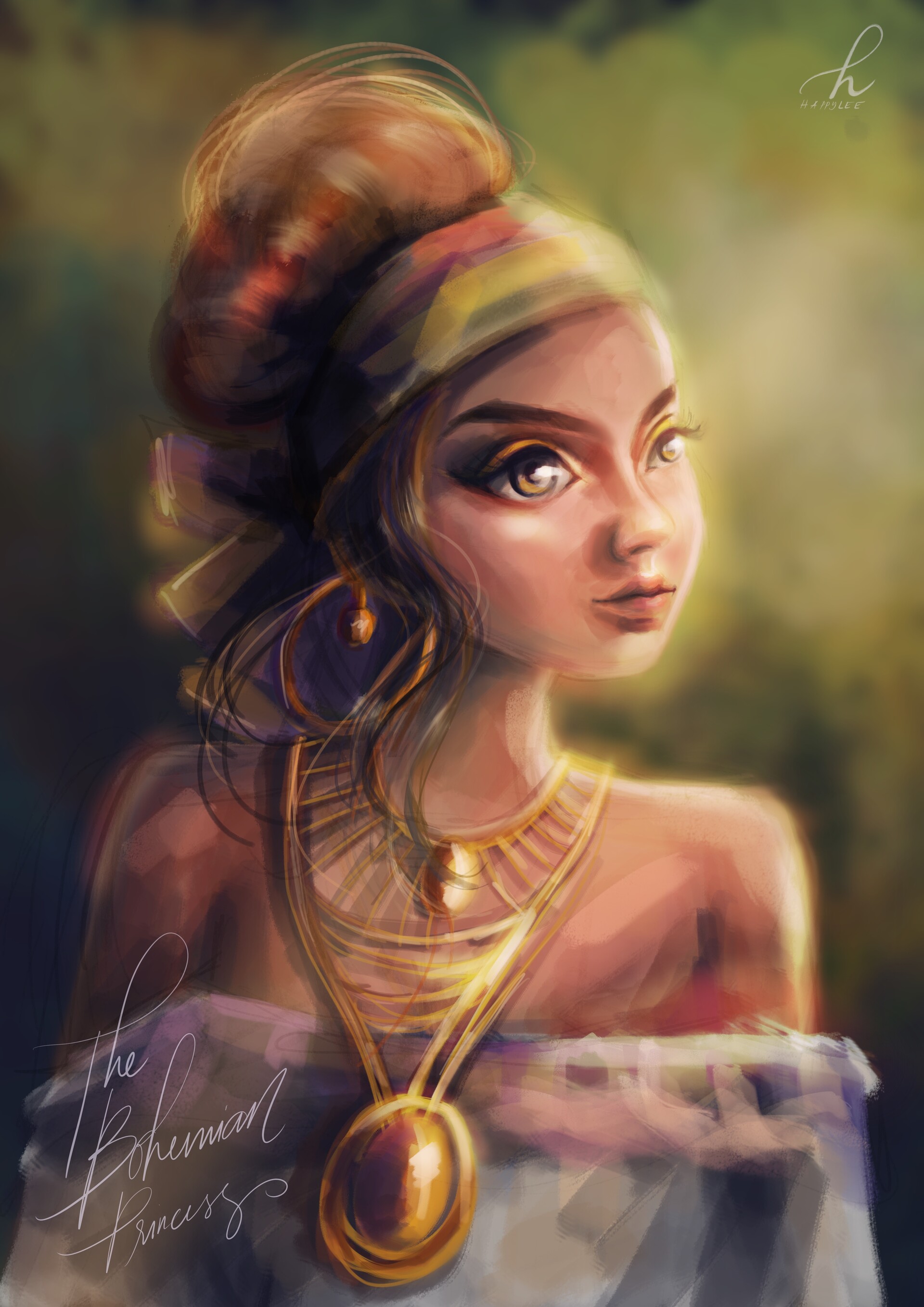 ArtStation - Bohemian Princess