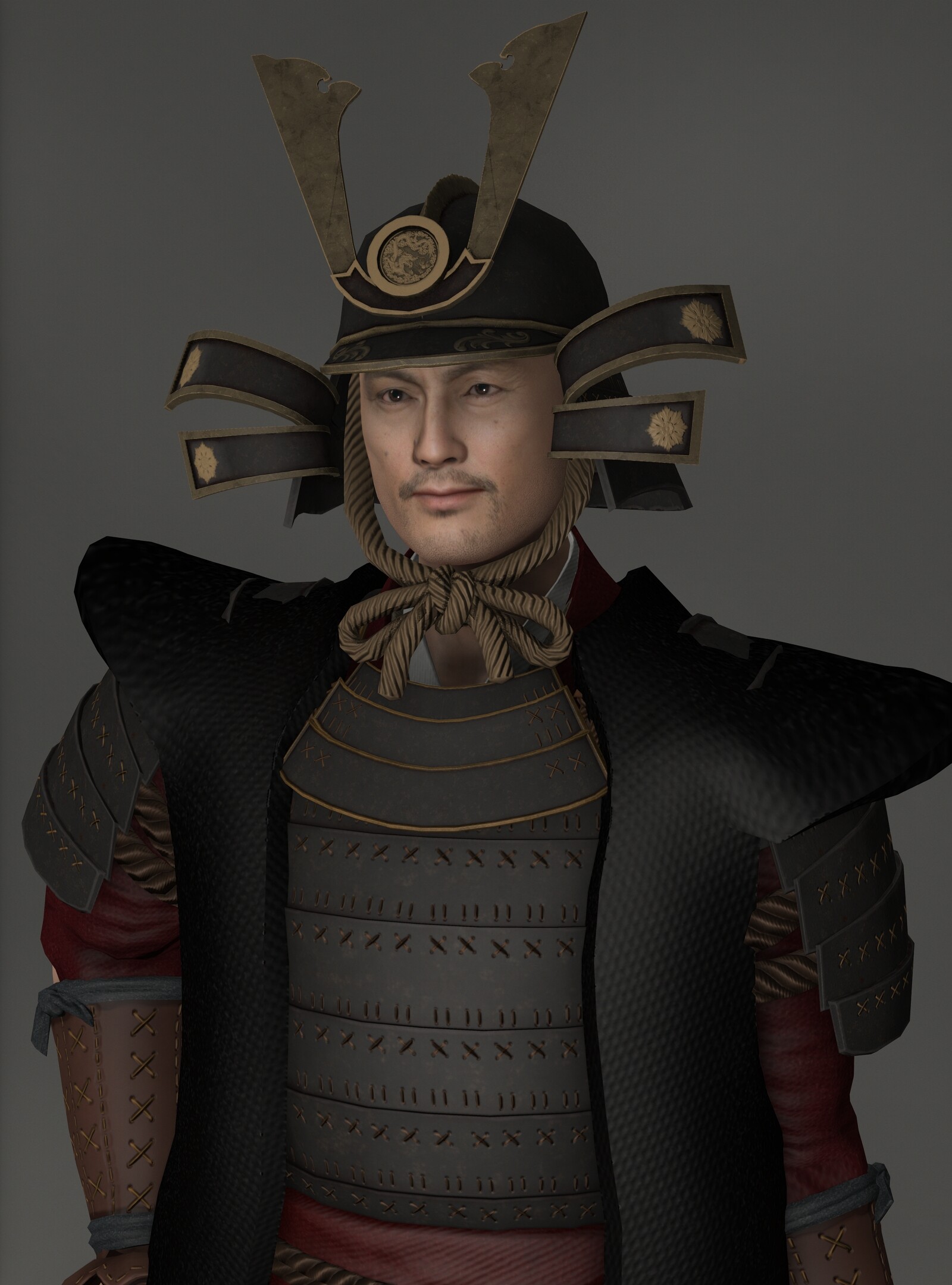 Robert Jackson - Ken Watanabe (The Last Samurai) 3D model