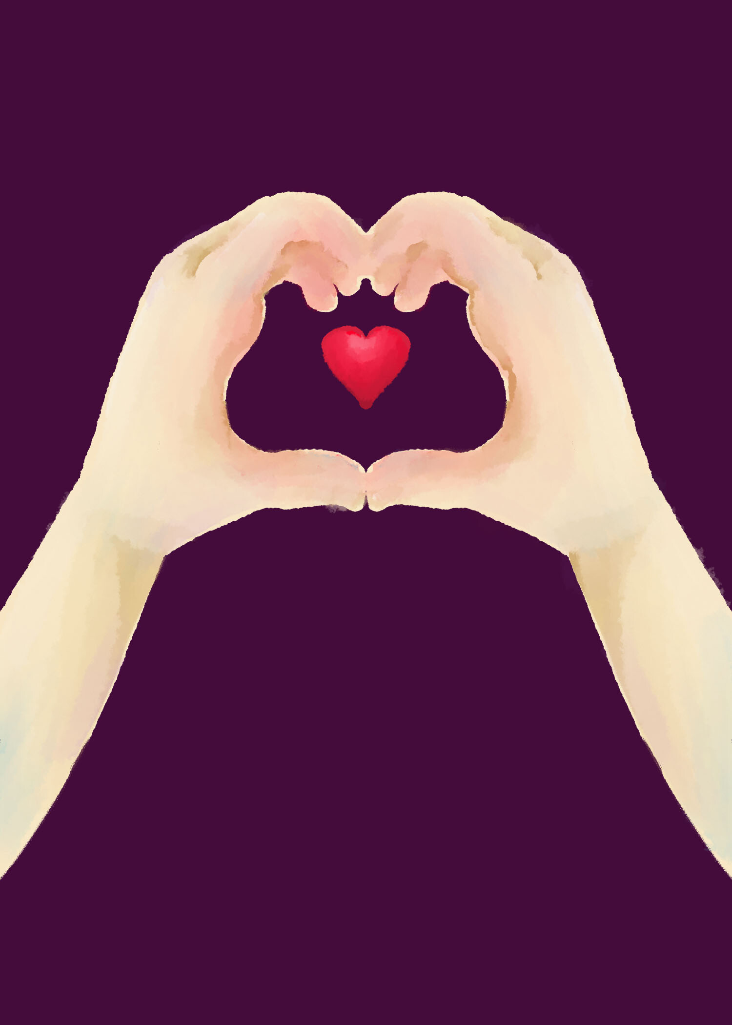 Hand Heart Gif