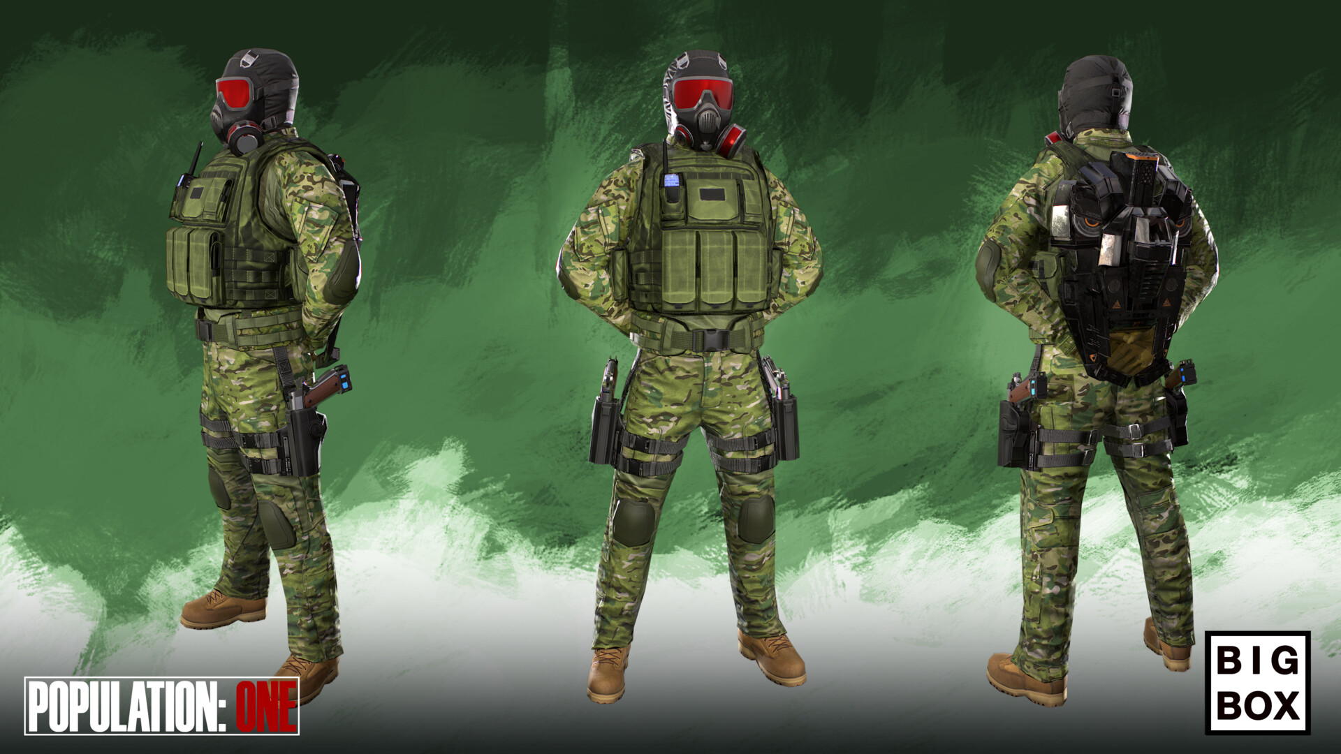 John Wilson - Population: One Launch Skins