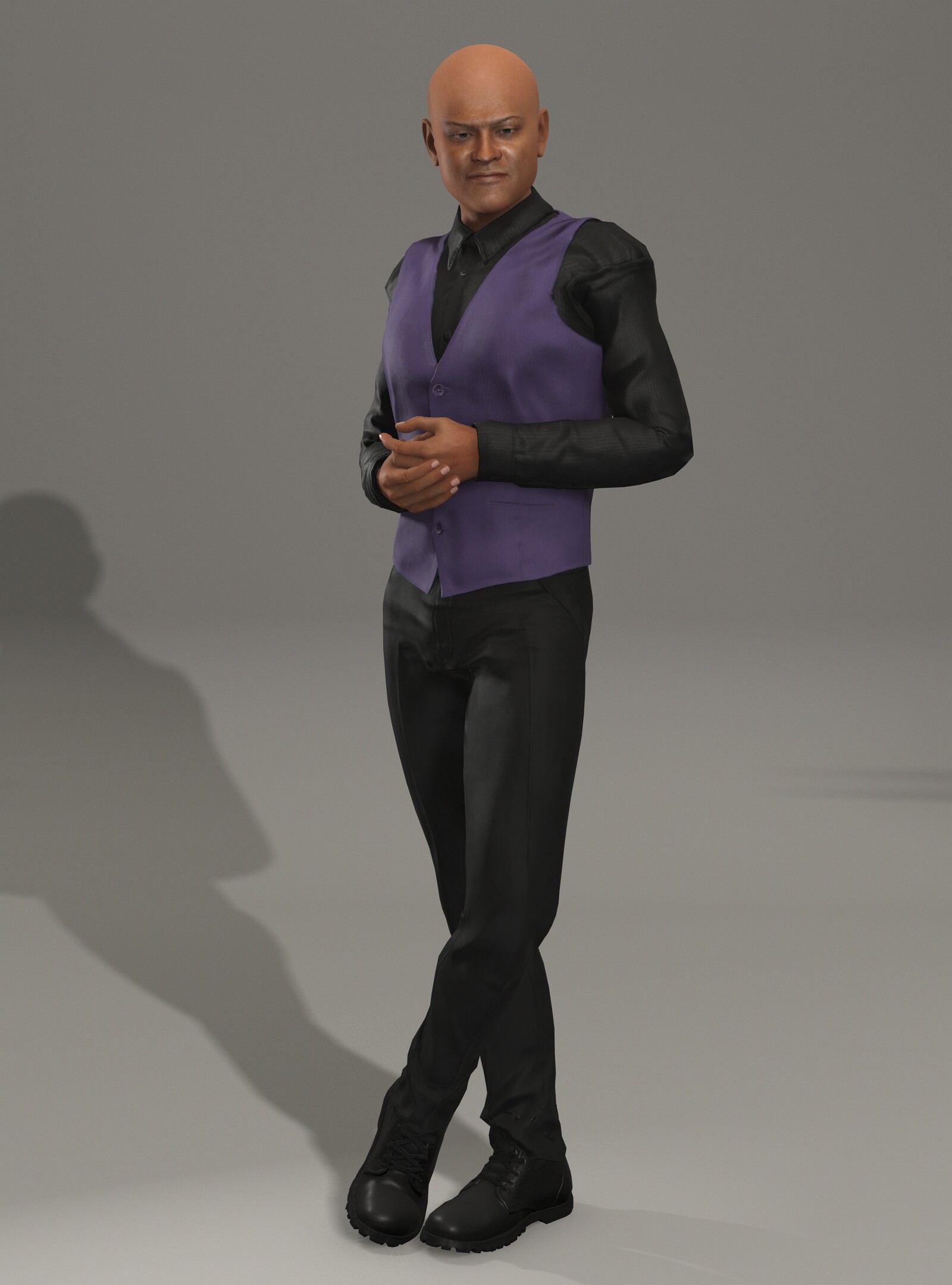 Robert Jackson - Morpheus (Laurence Fishburne) 3D model