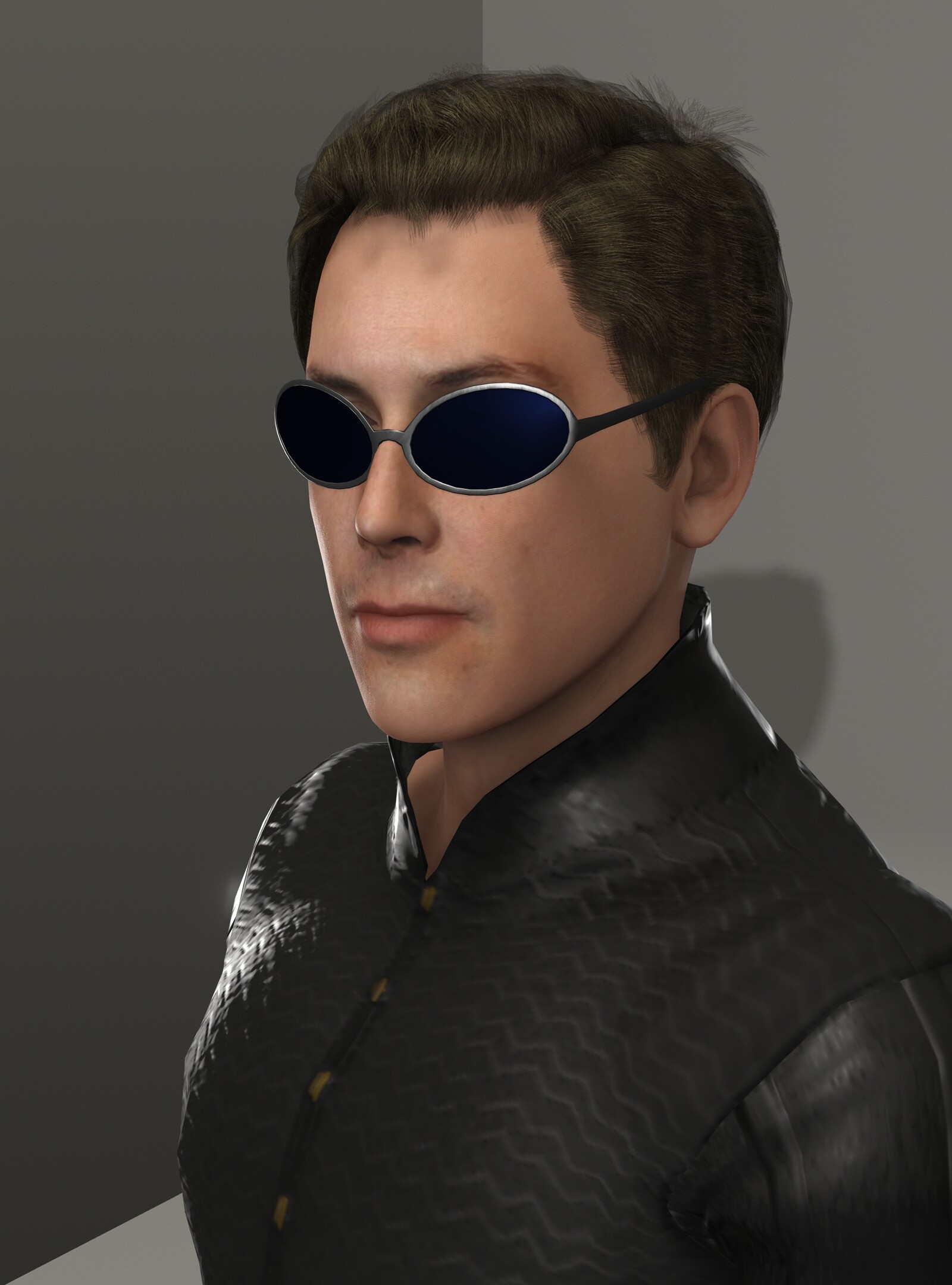 Robert Jackson - Neo (Keanu Reeves) 3D model