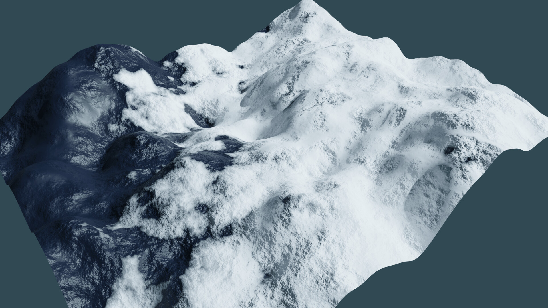 ArtStation - Snow Mountain