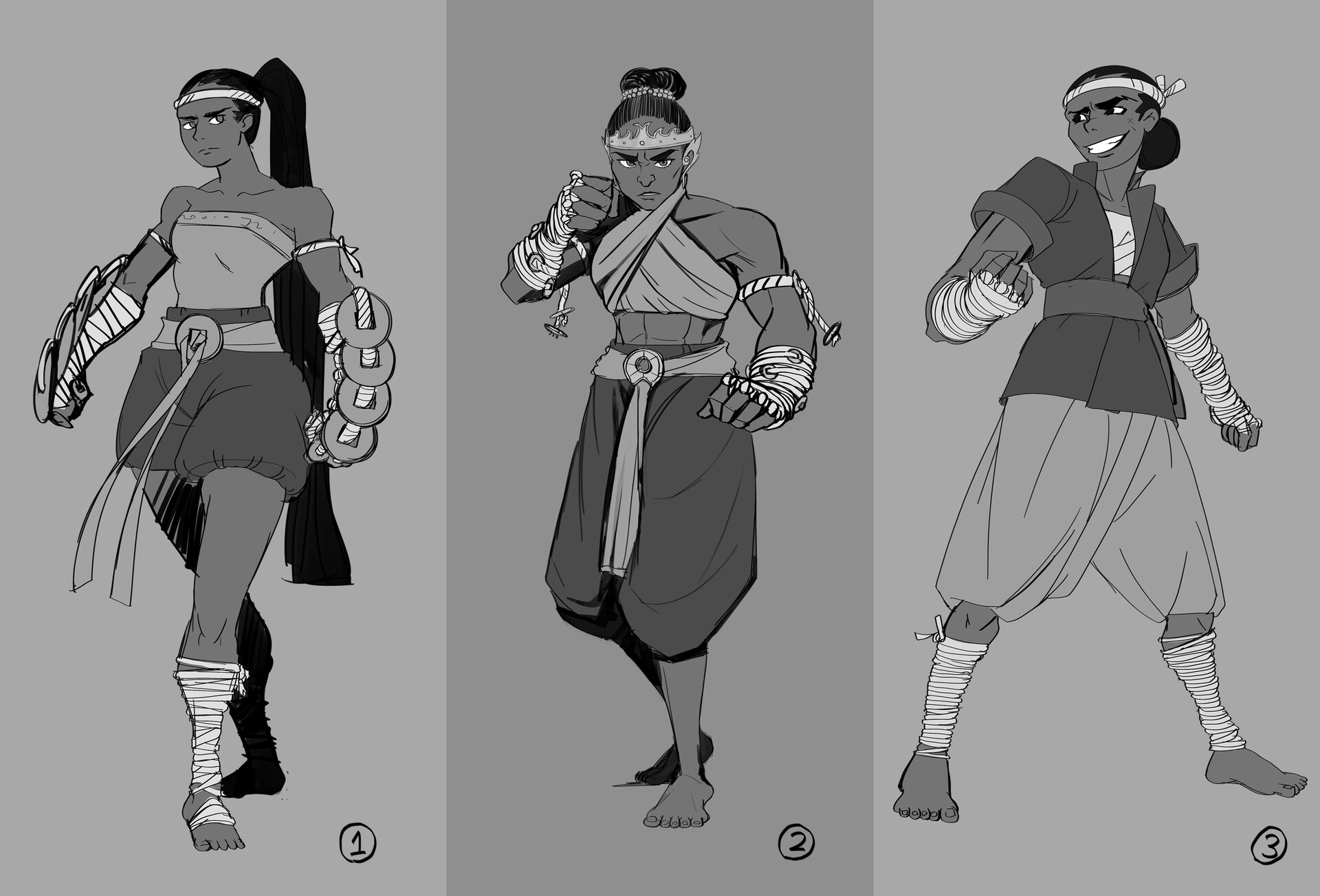 Fighter Drawing Dandd