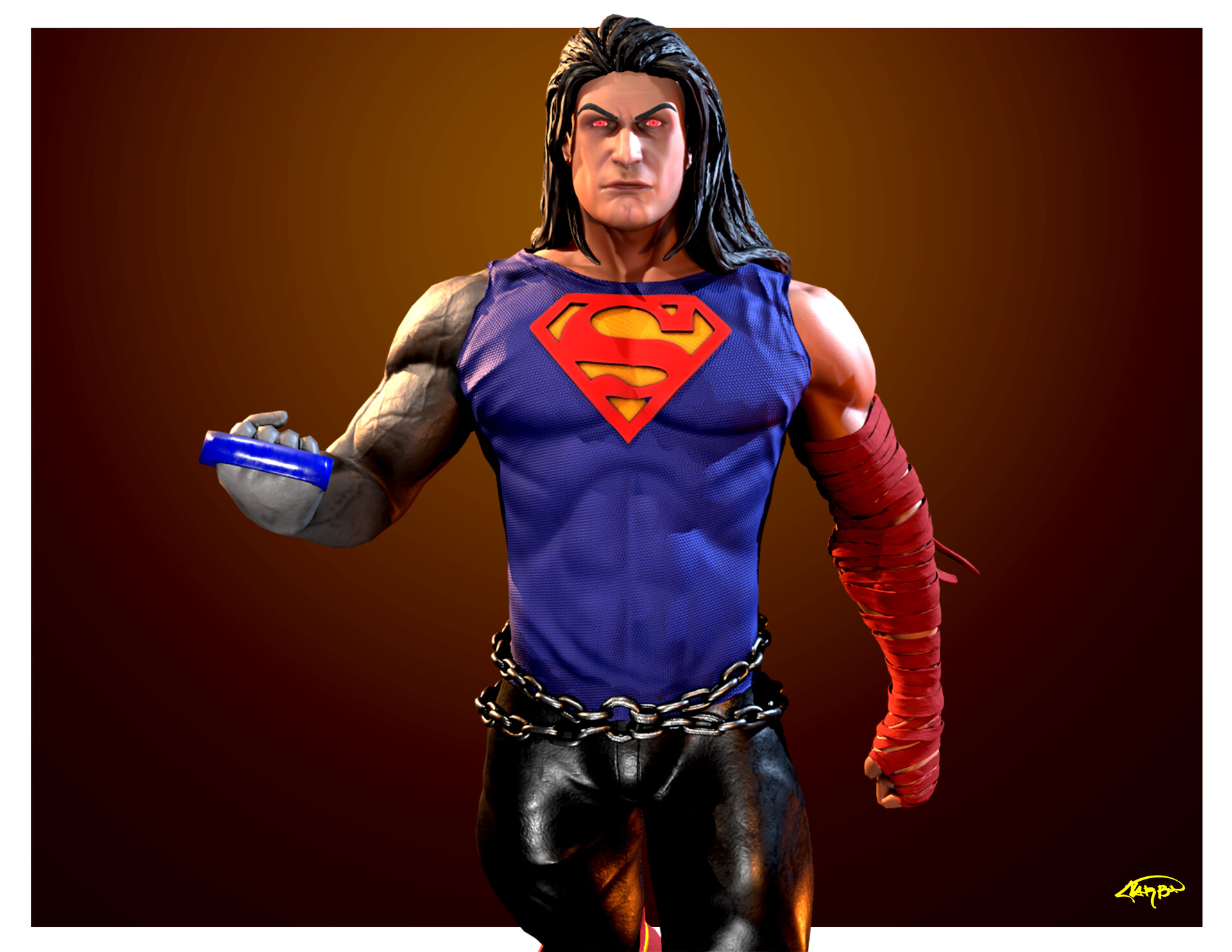 ArtStation - Dark Knights Death Metal Superman