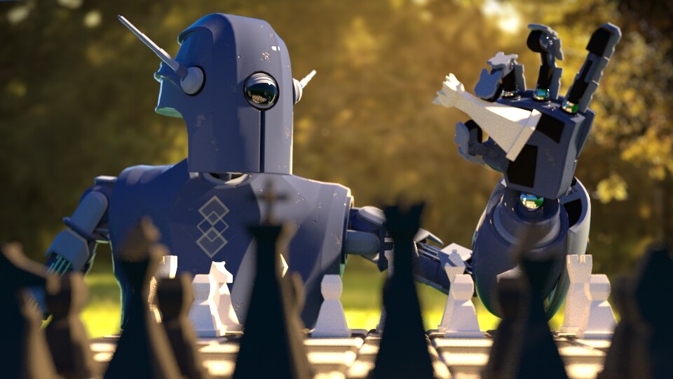 ArtStation - Chees with the robot