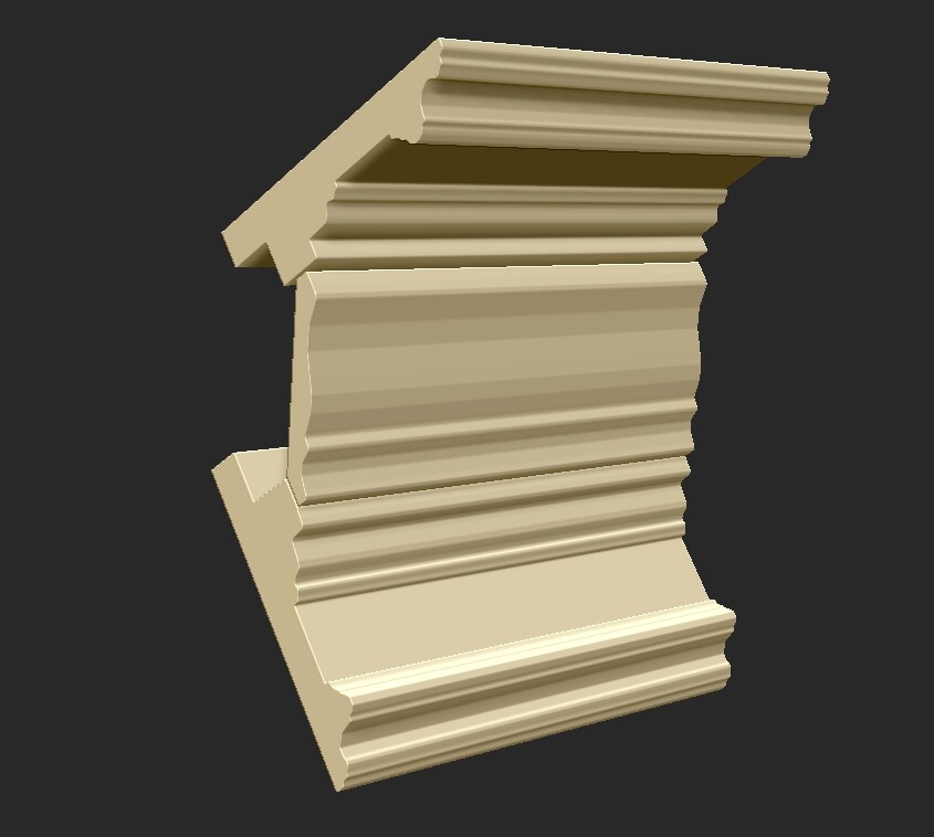 ArtStation - Custom molding design