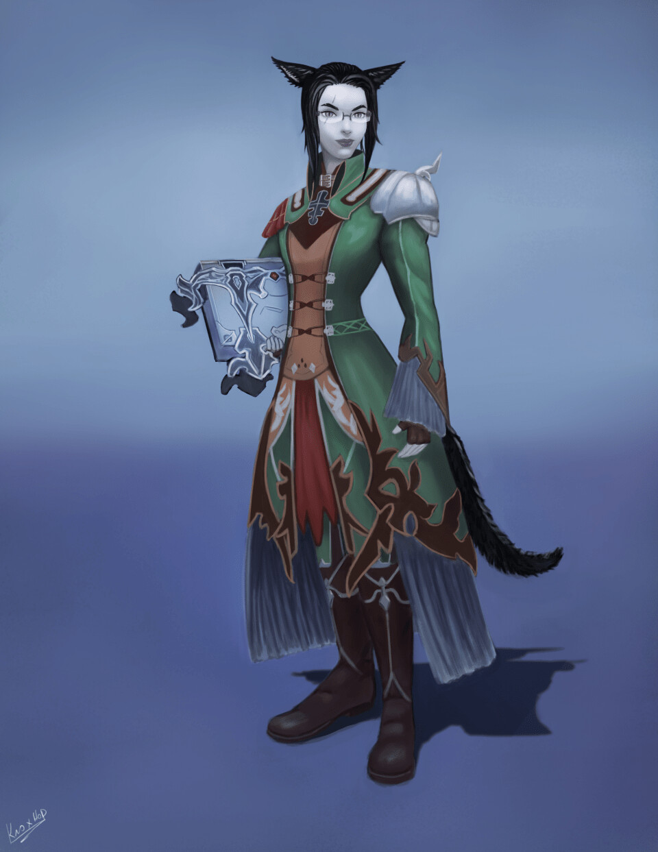 ArtStation - fan art character final fantasy