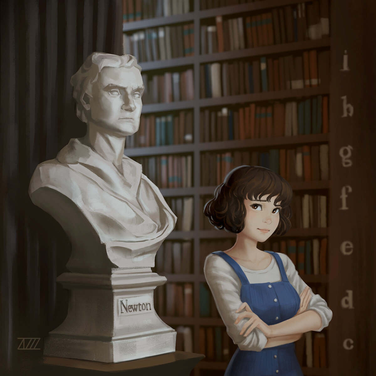 ArtStation - Library of Trinity College Dublin