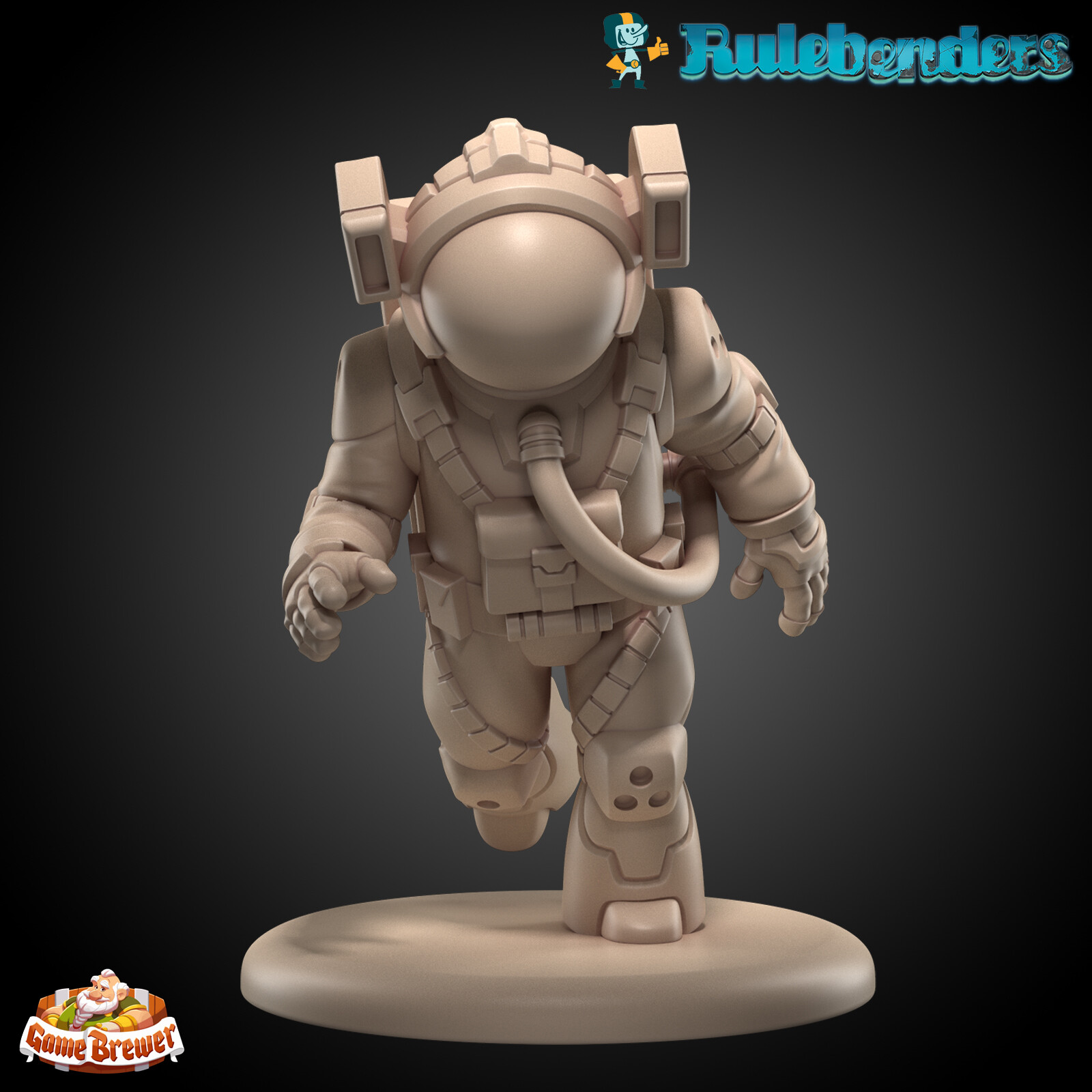 ArtStation - Rulebenders - Miniature - Astronaut