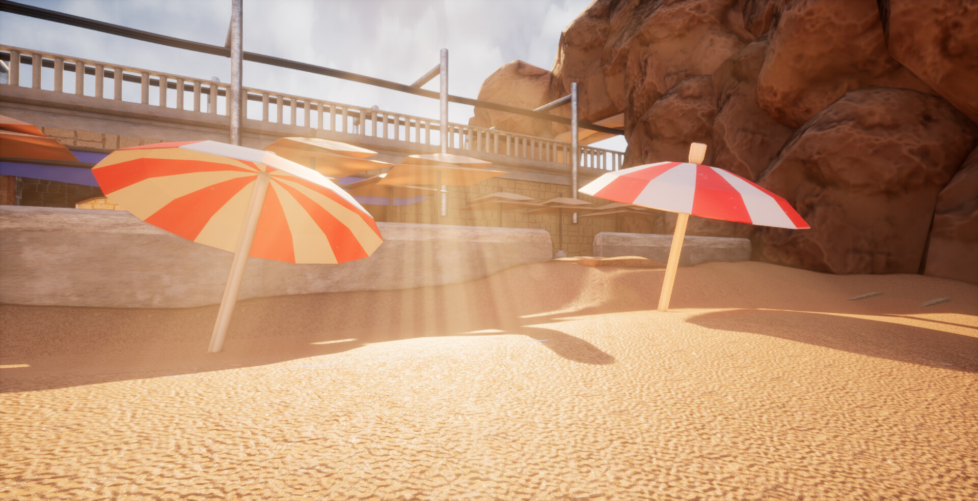 ArtStation - Material Showcase Scene: Beach Scene [Updated]