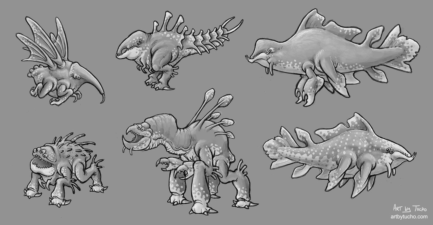 ArtStation - Alien Creatures