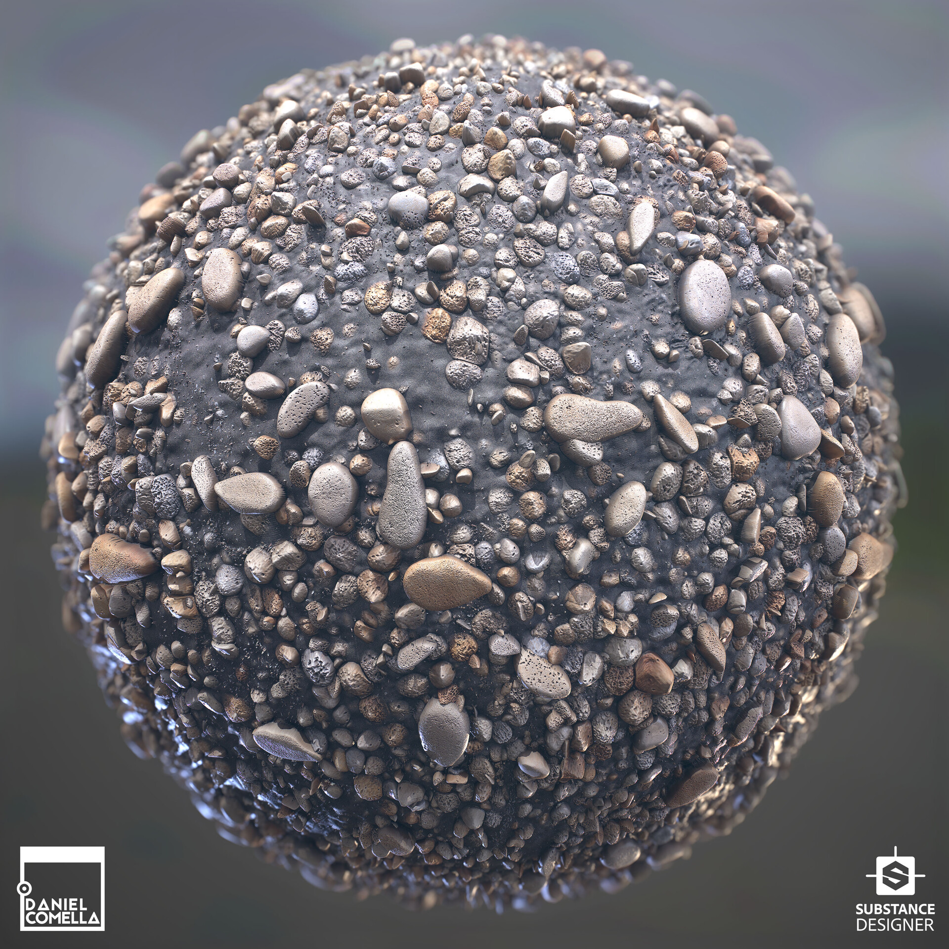 Daniel Comella Portfolio - Pebble Field