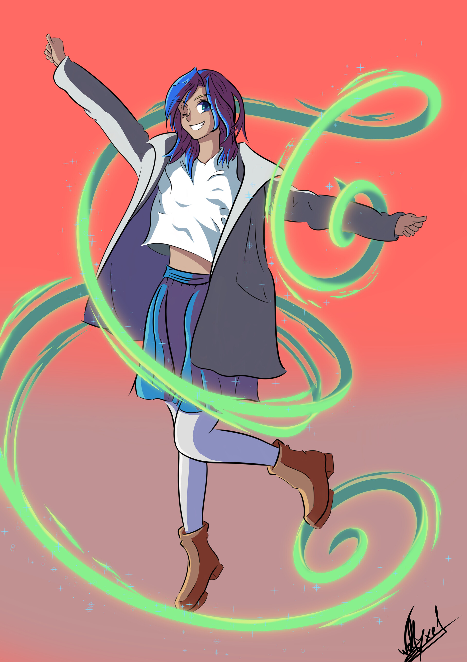 ArtStation - Freaky Blue Fairy