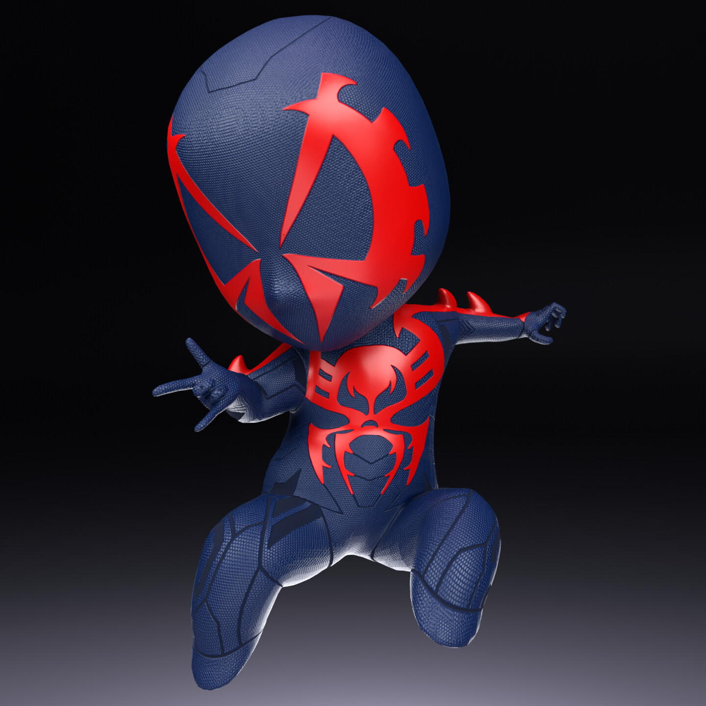 ArtStation - Chibi 2099 Spiderman