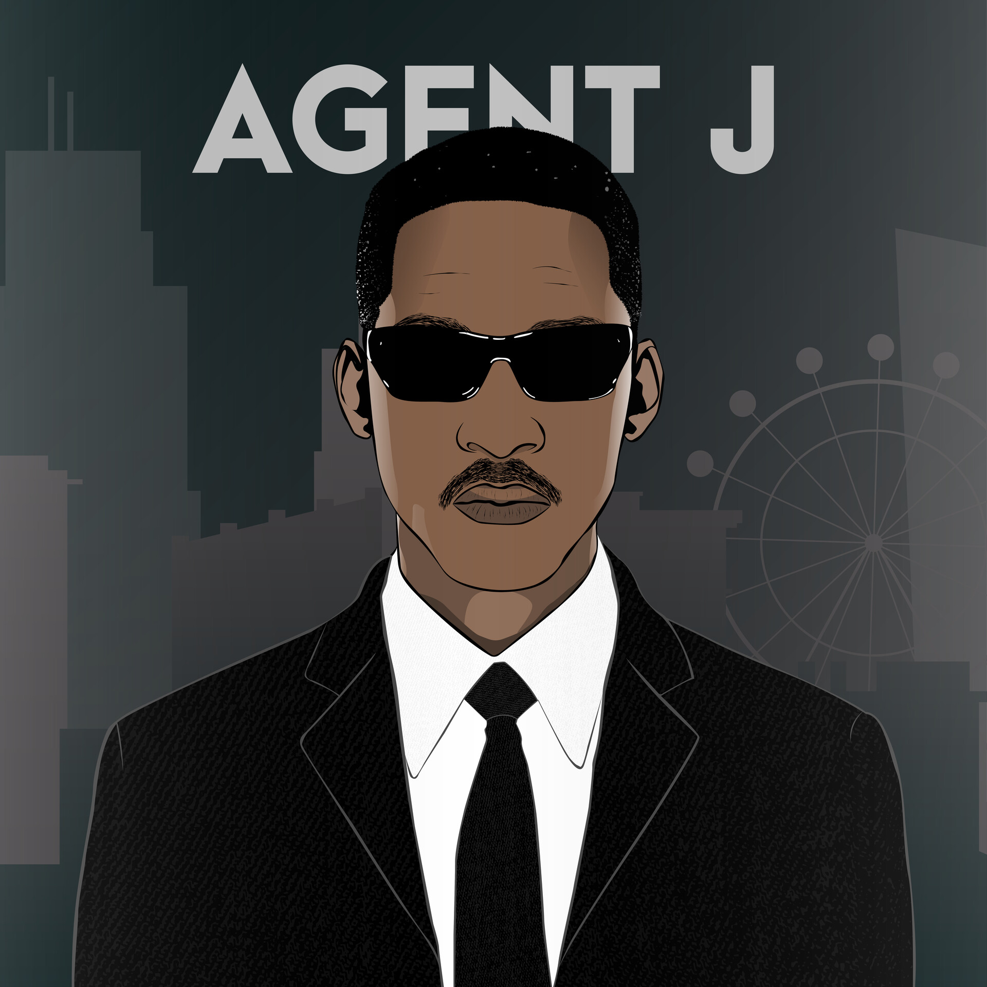 Sanjay Kumar - Illustrations of Will Smith