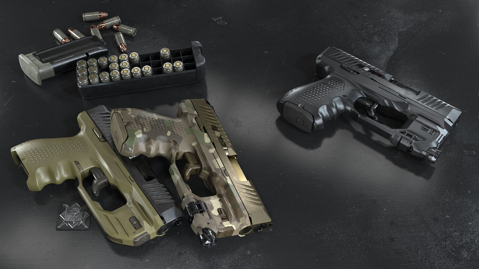 AUFEER DESIGN - 9MM Compact Concept Design