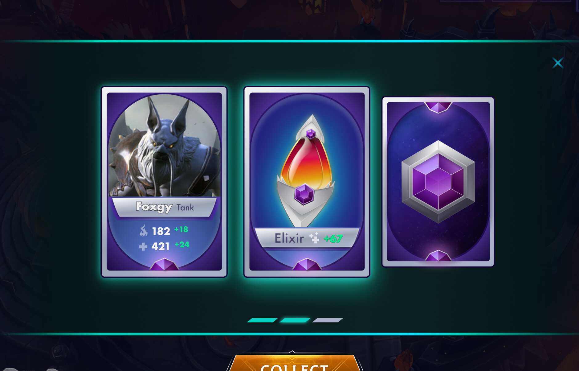 ArtStation - Experience Cards Game UI