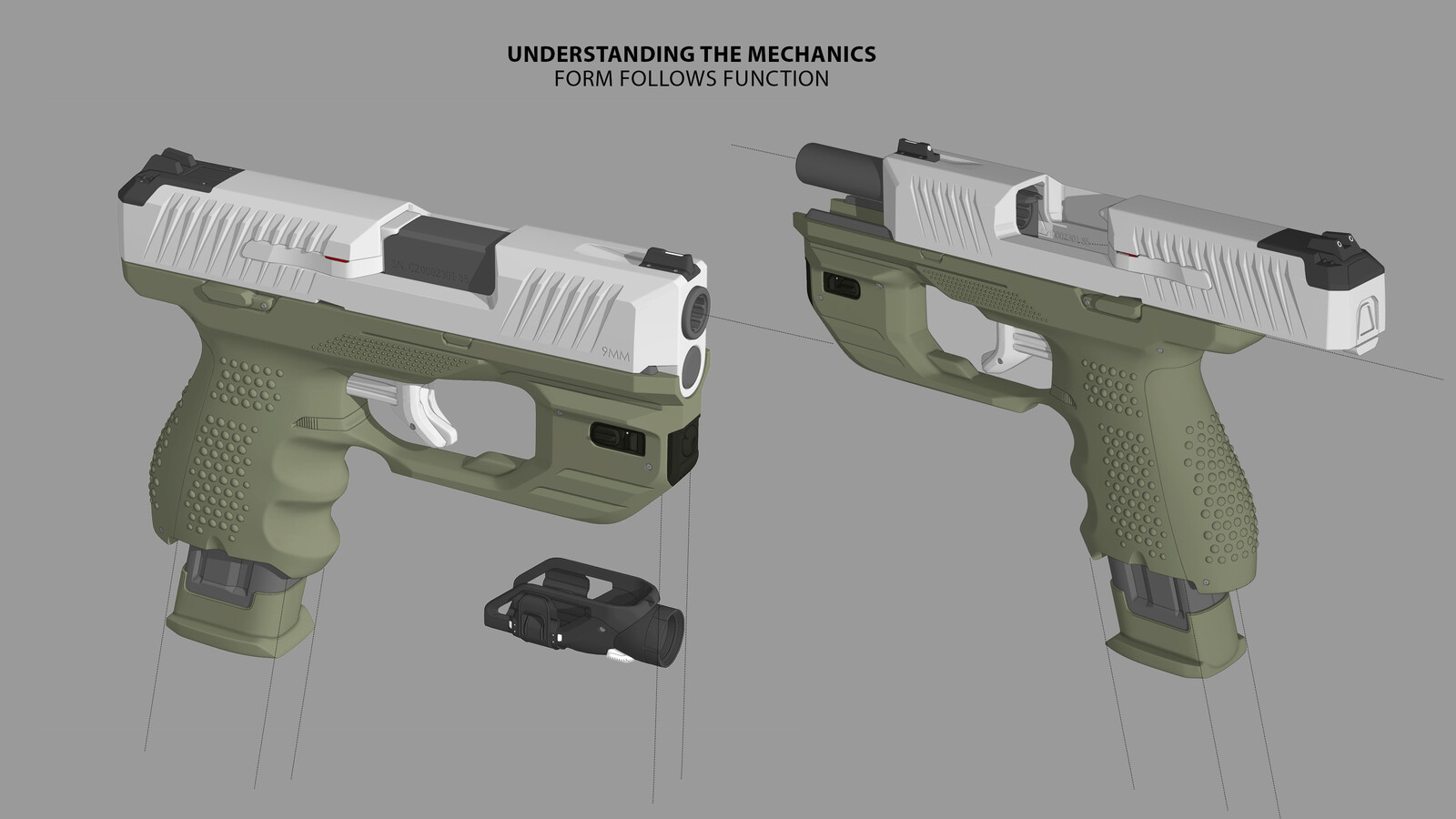 AUFEER DESIGN - 9MM Compact Concept Design