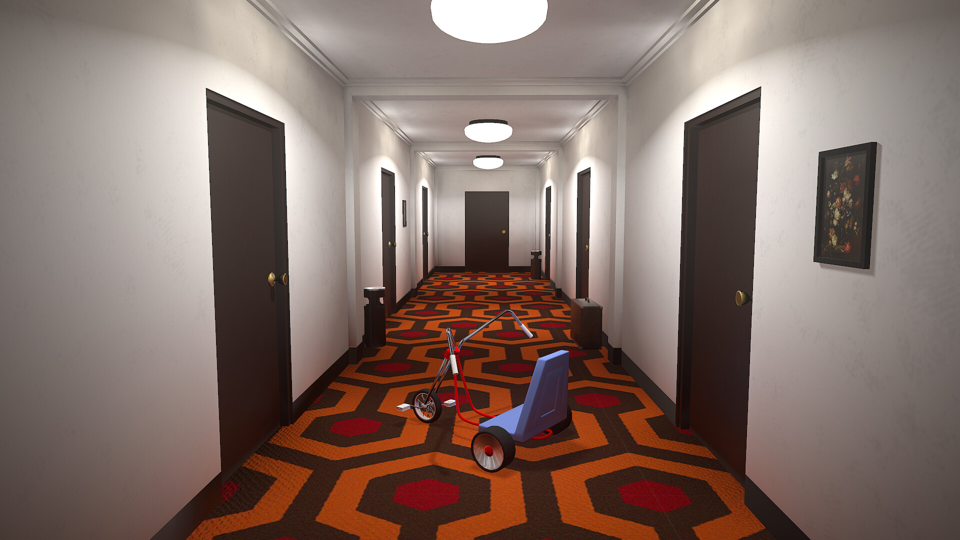 ArtStation - Modélisation 3D - Corridor