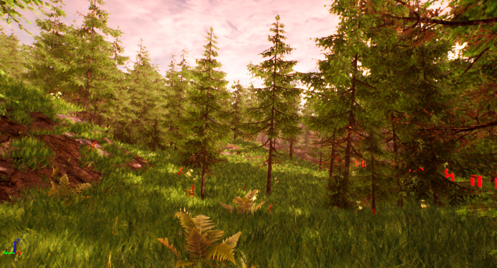 ArtStation - Colorful Forest