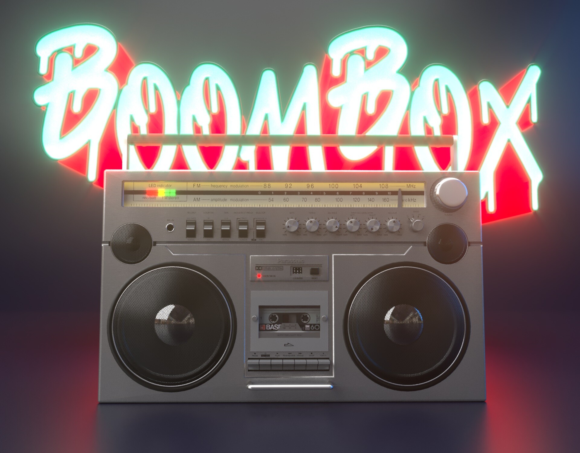 ArtStation - Boombox