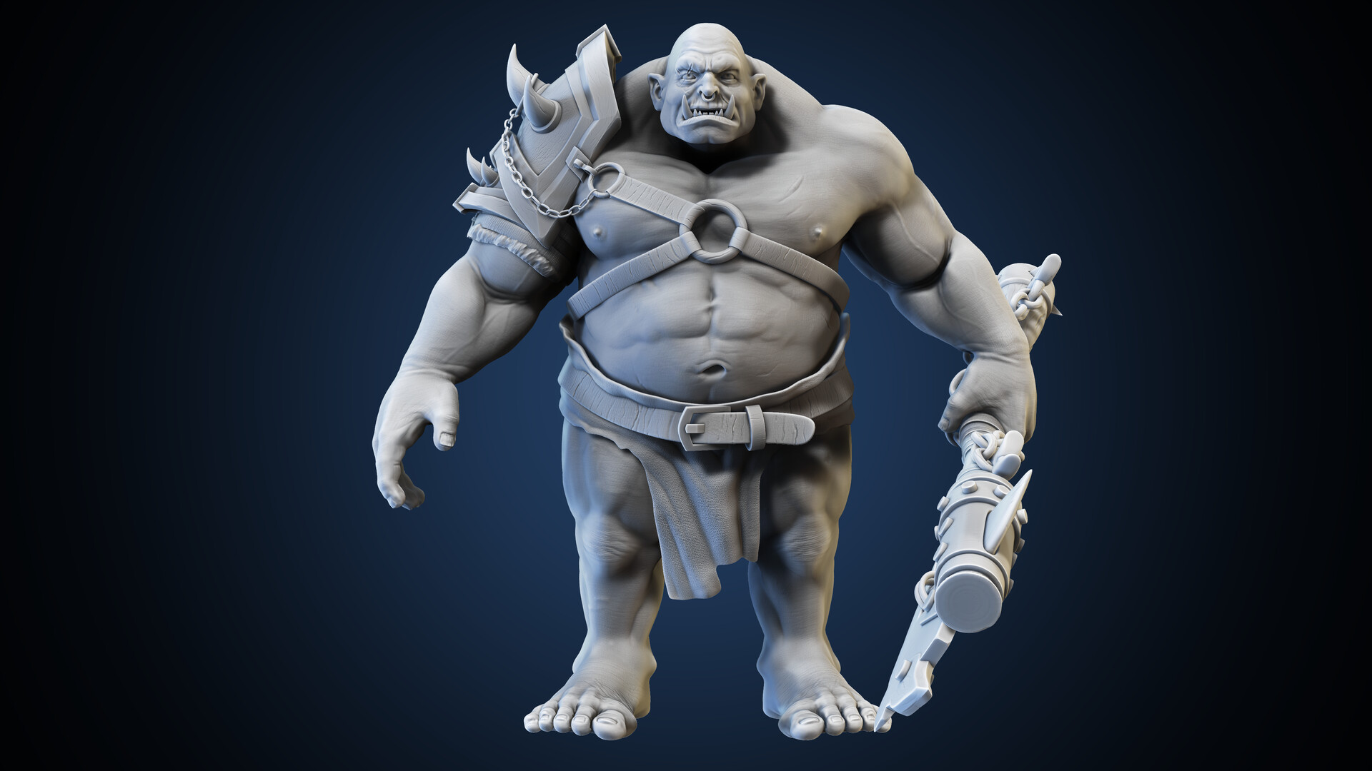 ArtStation - Orcish Monster