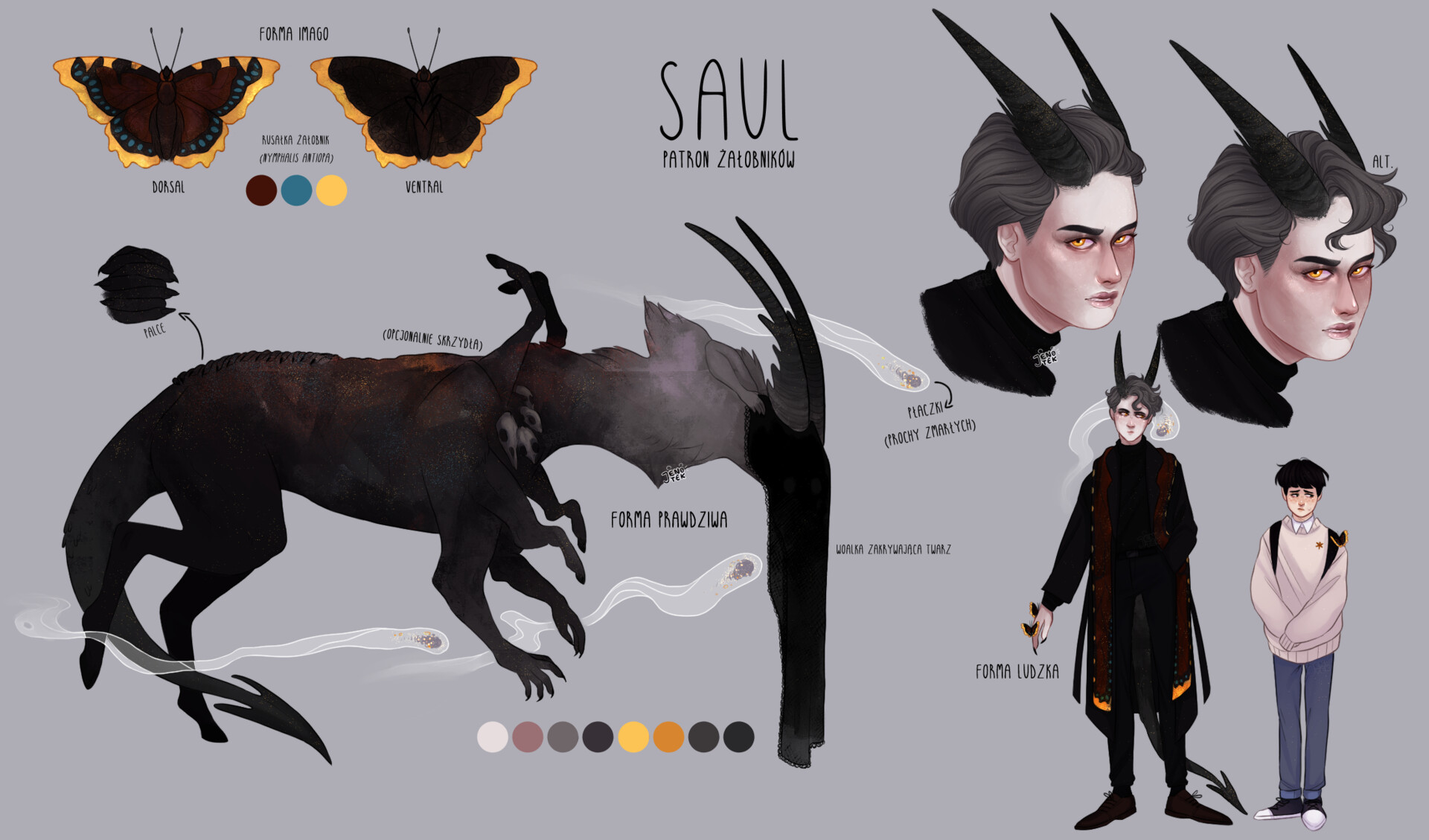 ArtStation - CHARACTER DESIGN | Saul