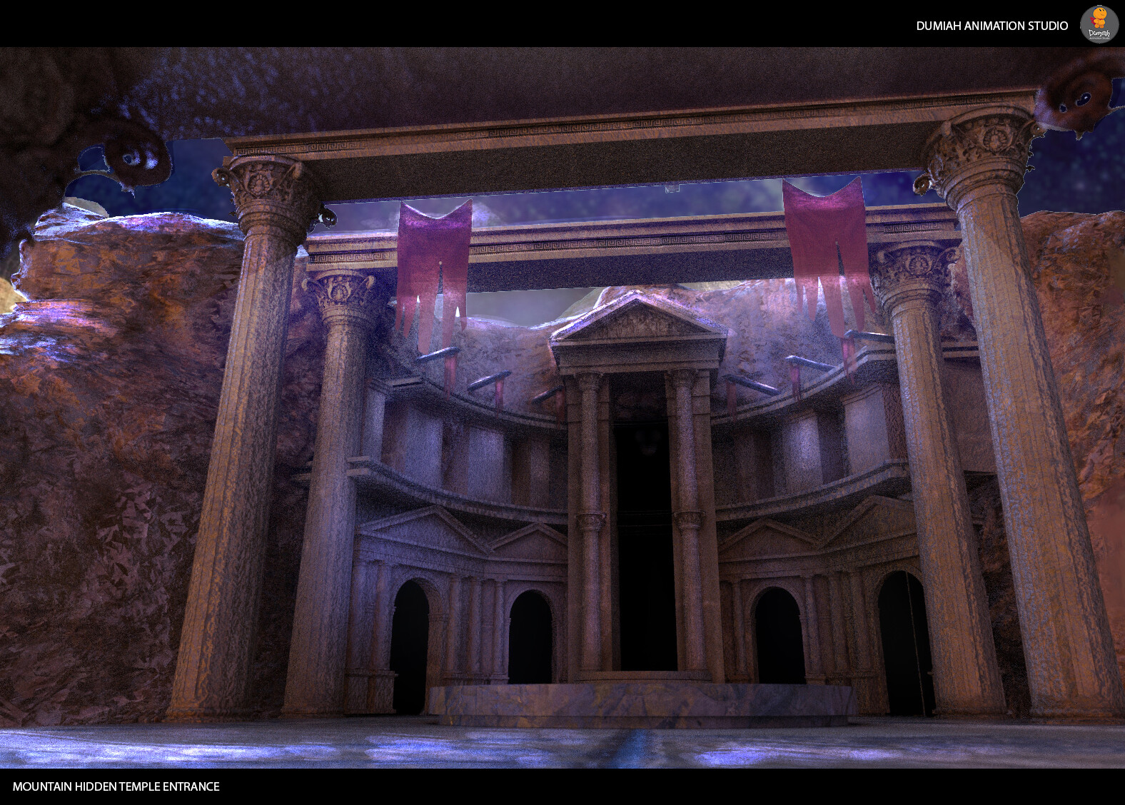 ArtStation - The Hidden Entrance - 01