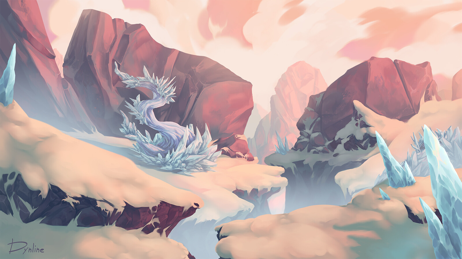 ArtStation - Snow Environment Concepts