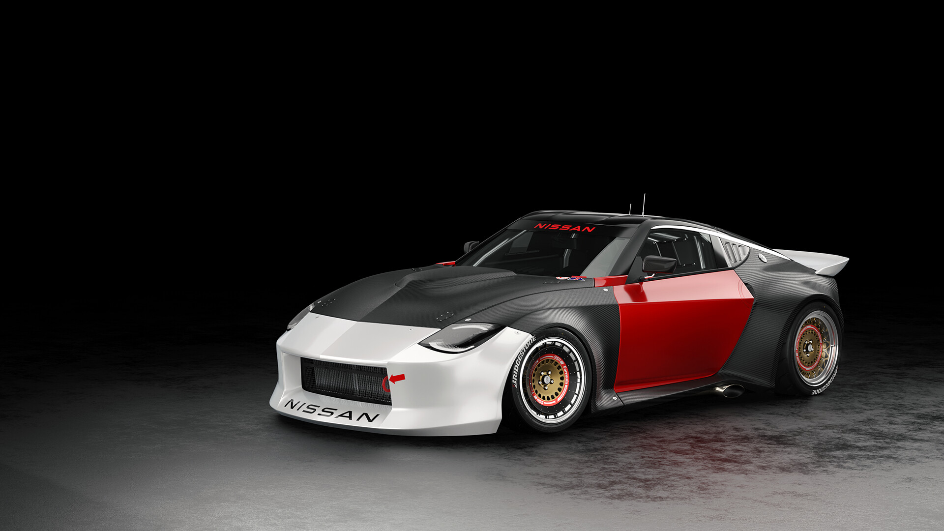 ArtStation - Nissan ProtoZ Racecar Test Ver.