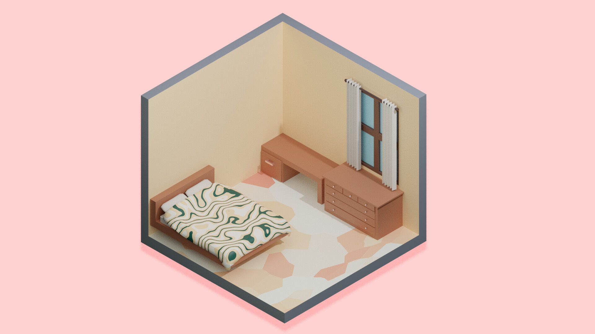 ArtStation - Isometric room