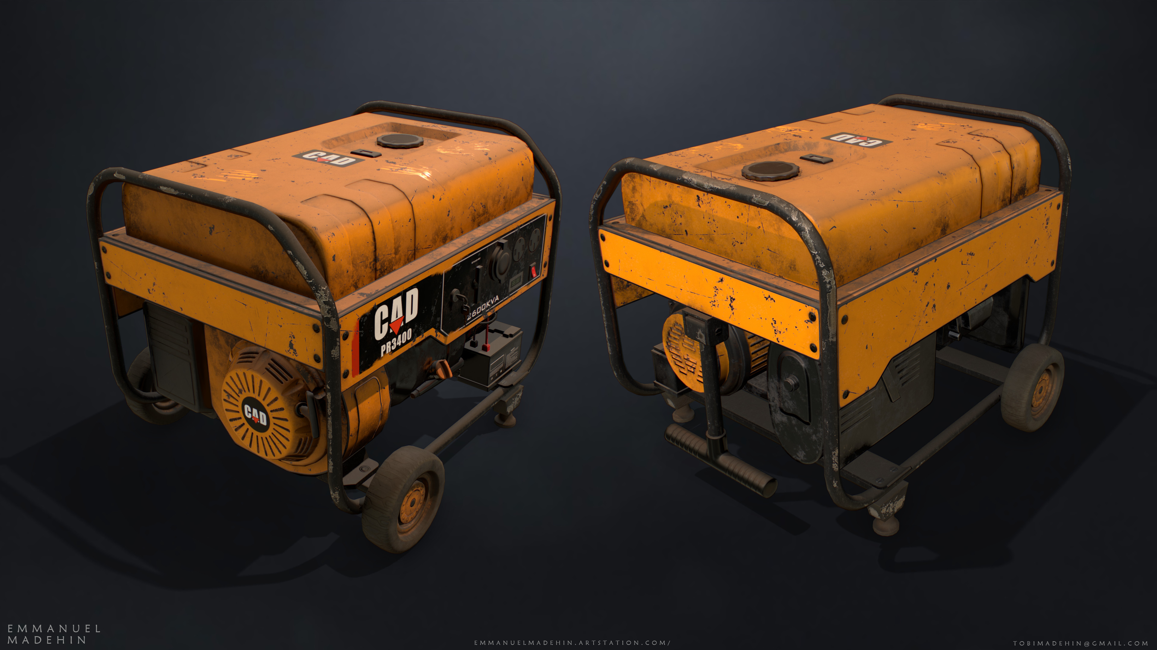 ArtStation - Portable Generator