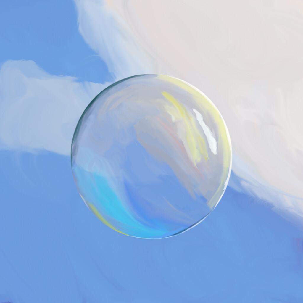 ArtStation - soap bubble