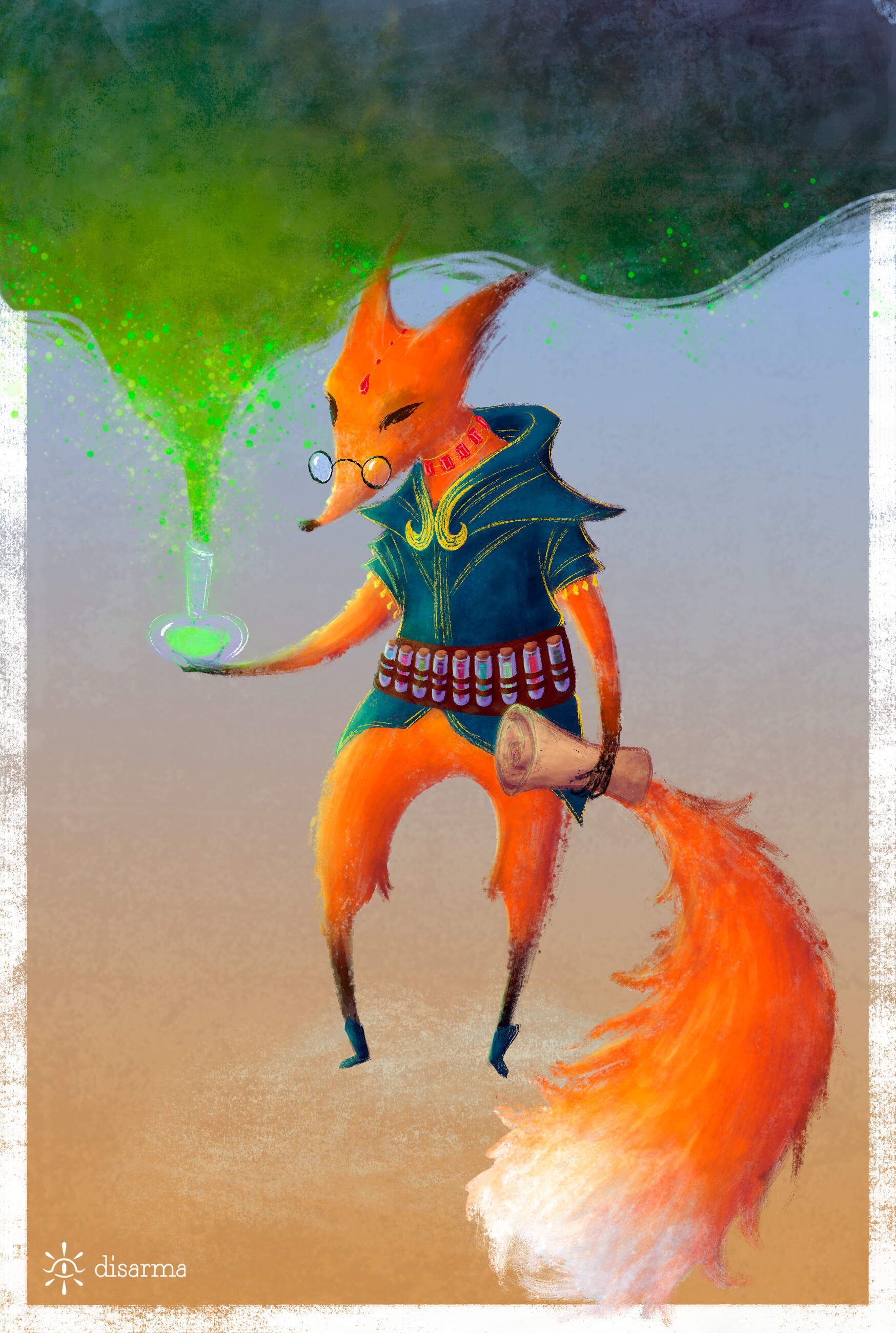 ArtStation - CDC - Alchemist Fox