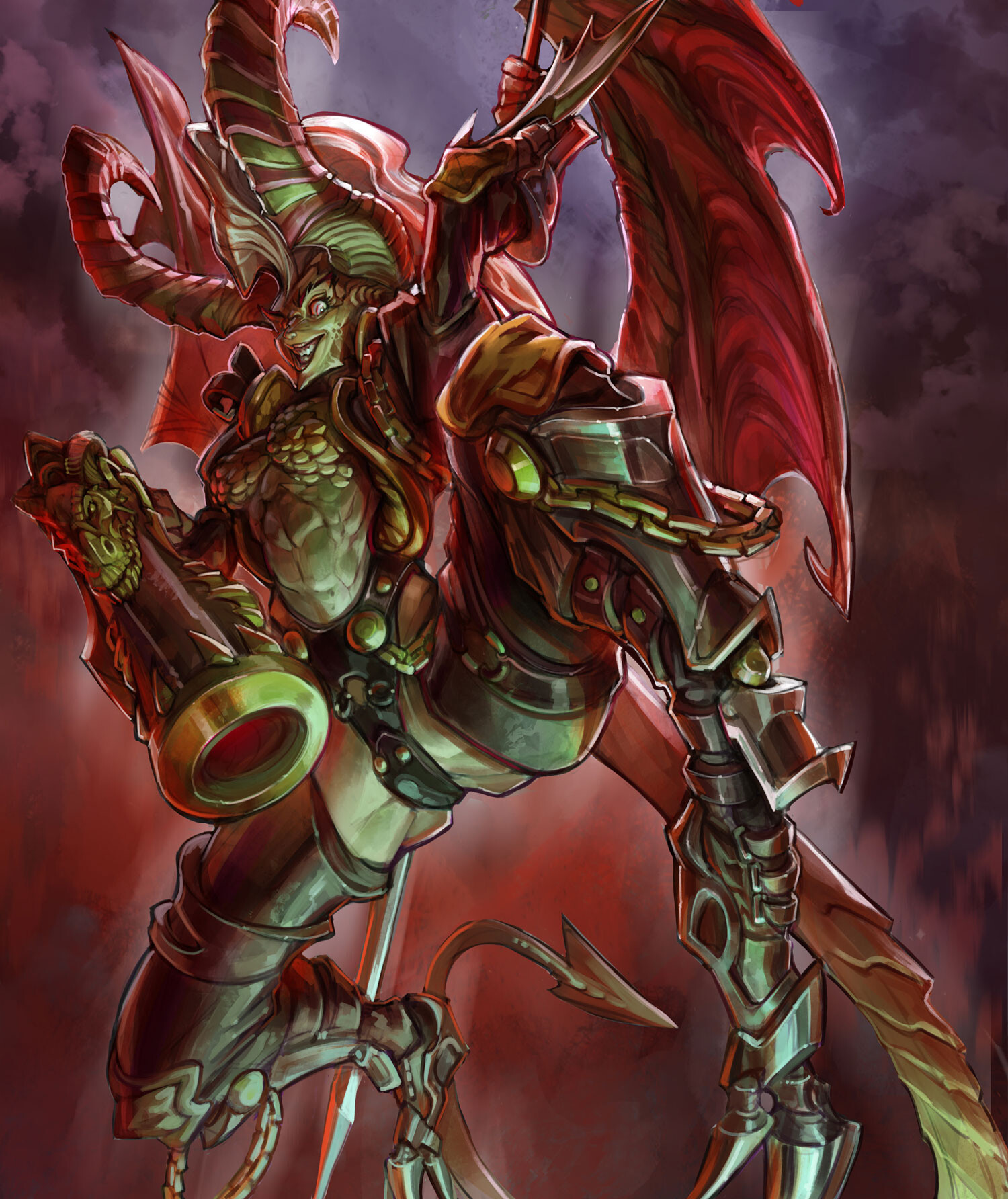 ArtStation - Lady Dragon