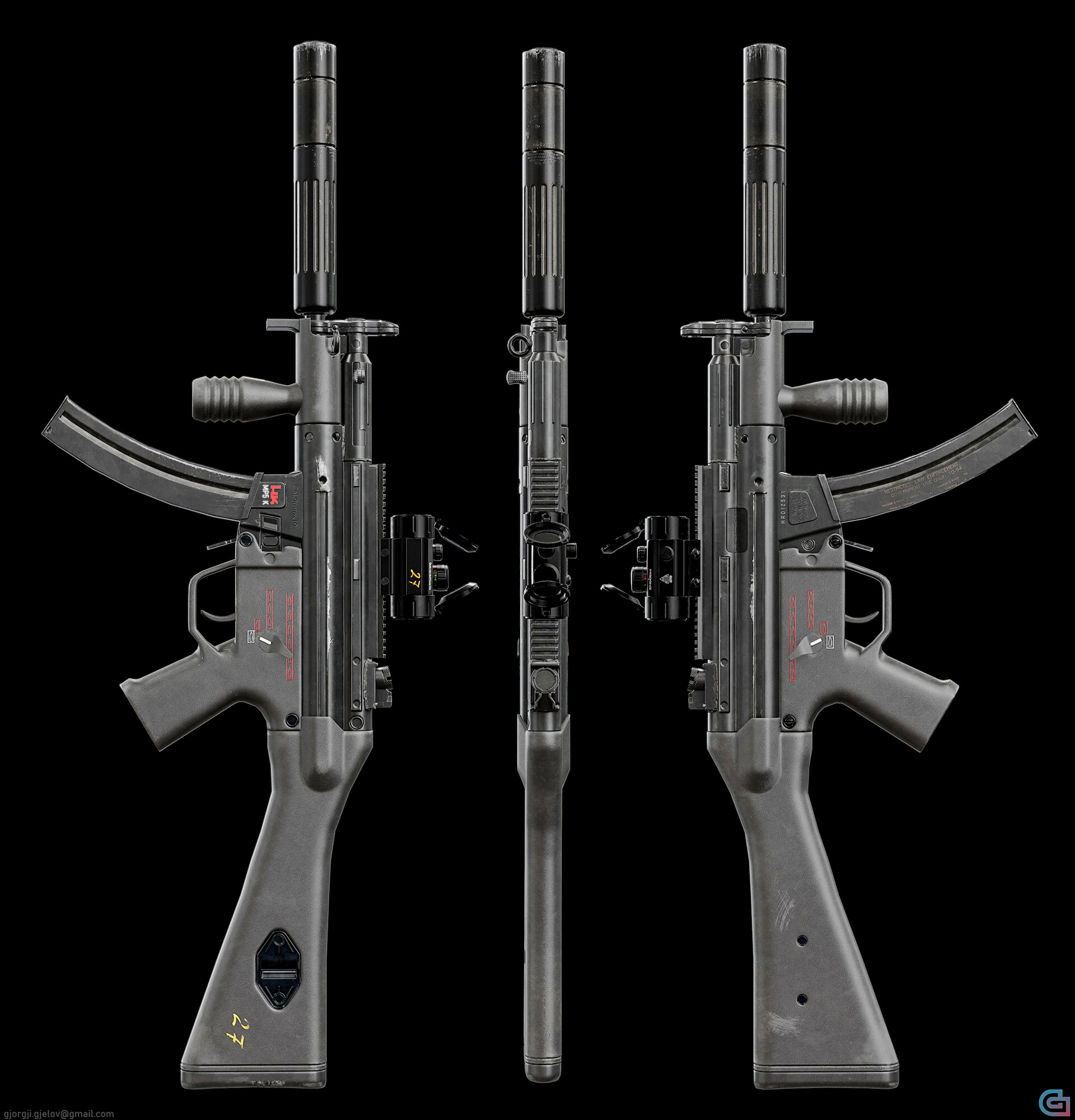 George Gjelov - Heckler & Koch MP5