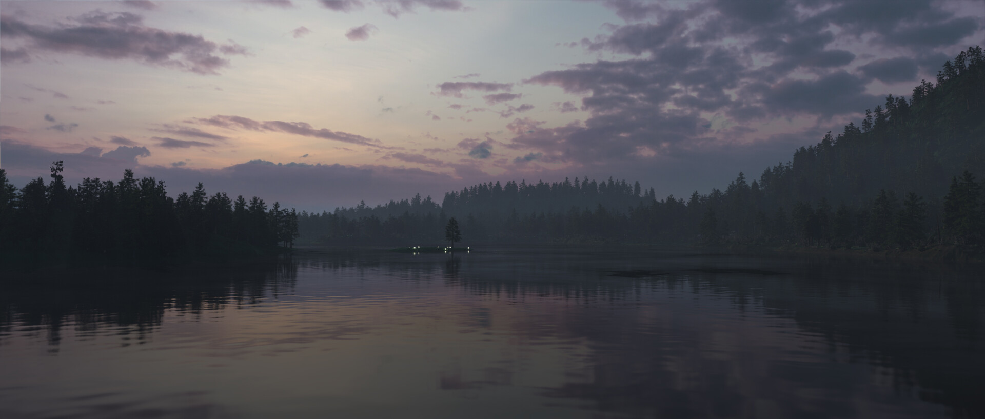 ArtStation - Dusk Lake