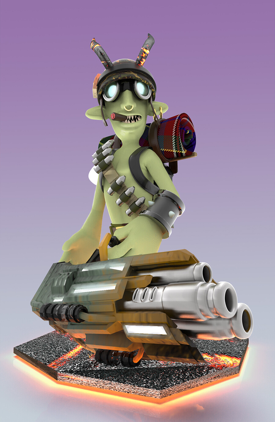 ArtStation - Military Goblin