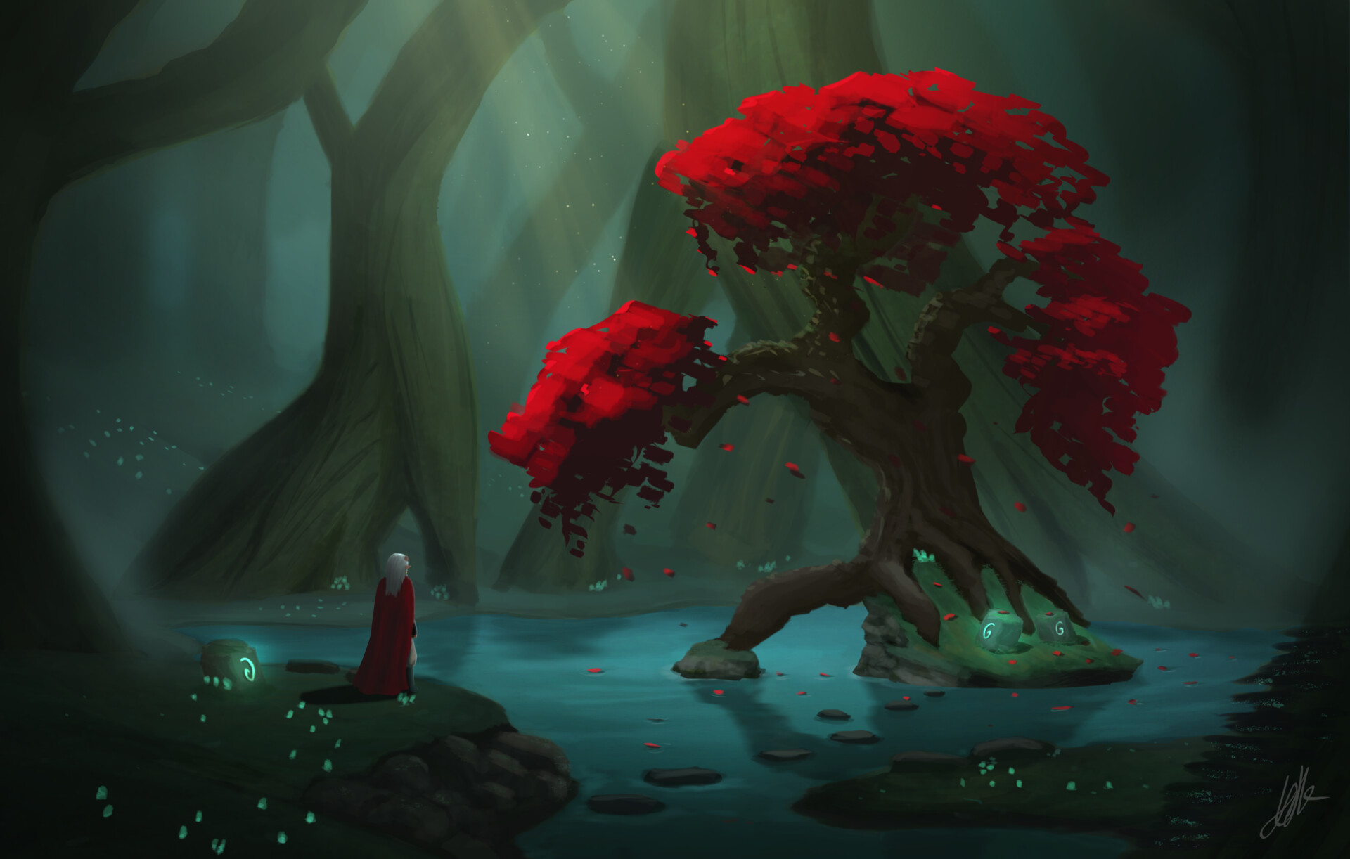 ArtStation - Hidden Grotto